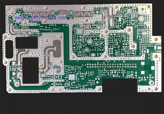 RF-35 radio frequency Taconic pcb with immersion Tin surface finishing