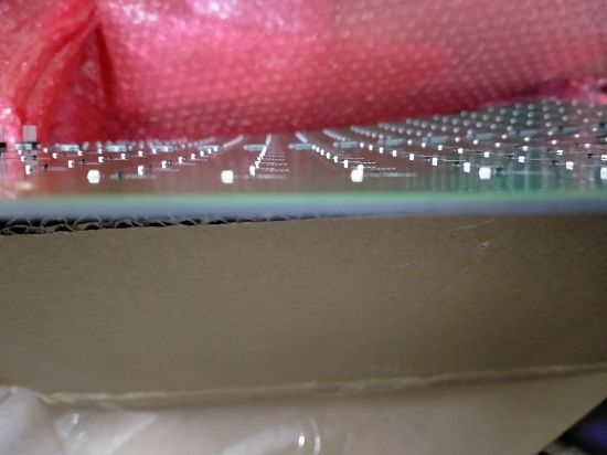 Finished project display-RF substrate PCB and assembly for Mixed ...